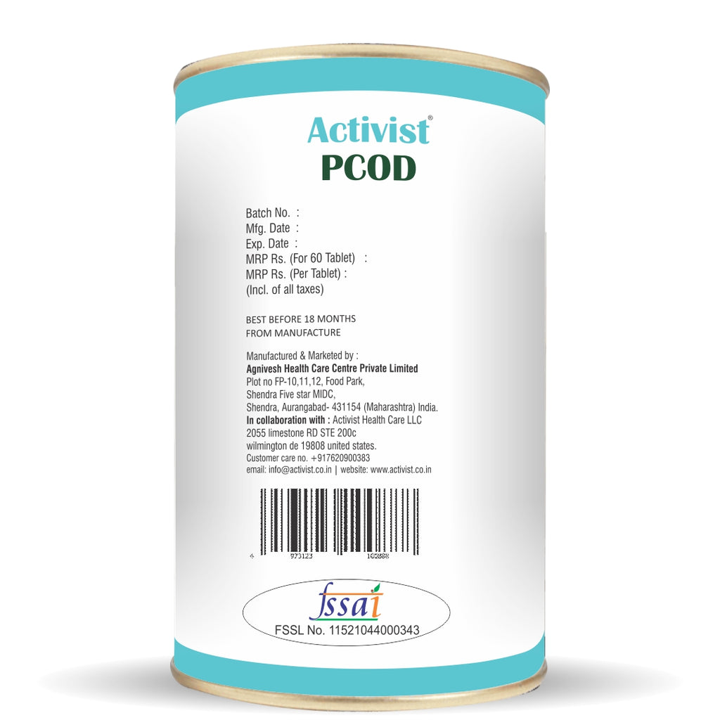 PCOD Tablets | Women Health Supplements | Activist